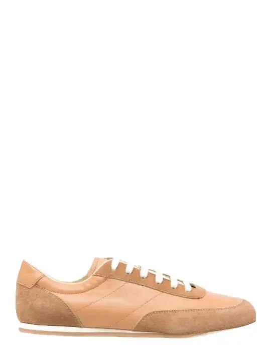 COMMON PROJECTS Suede Panel Sneakers - Nude