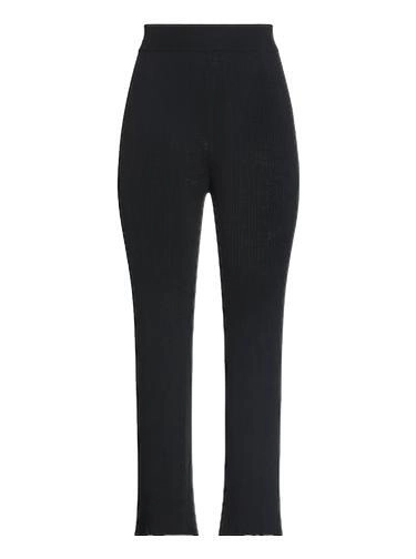 MAISON MARGIELA Bootcut Knit Trousers - Black