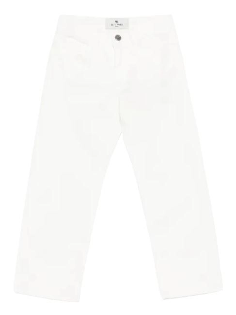 Etro Embroidered Trousers - White