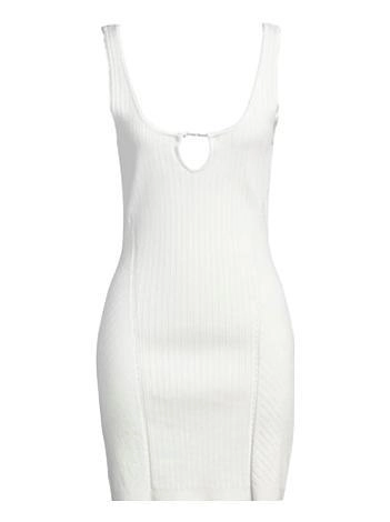 Jacquemus Sleeveless Knit Bodycon Dress - White