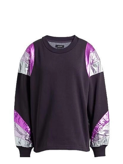 Isabel Marant Étoile Multicolored Metallic Sweatshirt - Black