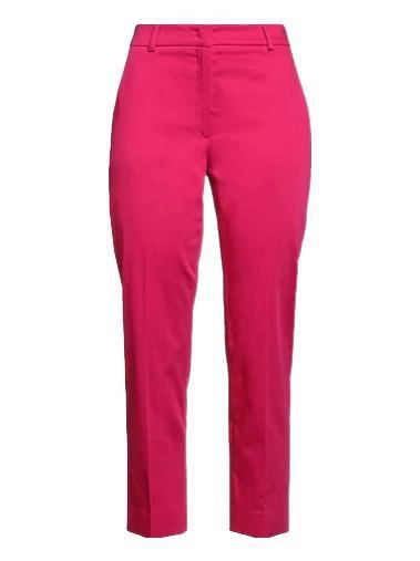 Max Mara Solid Slim-fit Tapered Trousers - Magenta