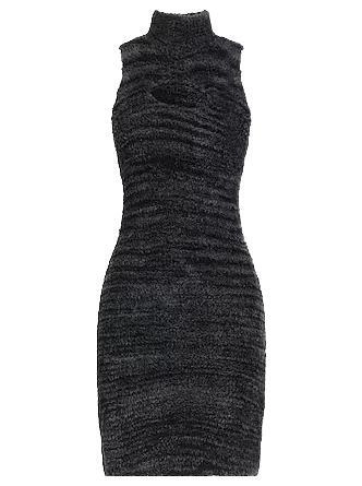 DIESEL® Two-tone Sleeveless Slim Fit Dress - Black