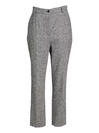 Dolce & Gabbana Two-tone Flannel Trousers - Grey