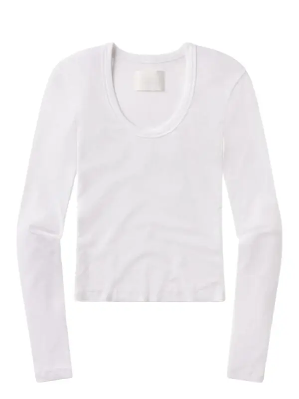Citizens Of Humanity Mara Long Sleeve T-shirt - White