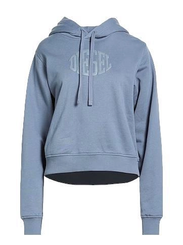 DIESEL® French Terry Hoodie With Logo Detail - Blue