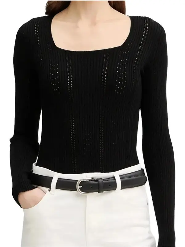 TWINSET Round-neck Sweater - Black