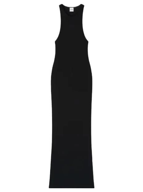 Nanushka Tarla Racerback Maxi Dress - Black