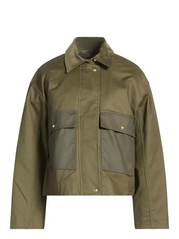 Rag & Bone Relaxed Fit Utility Jacket - Green