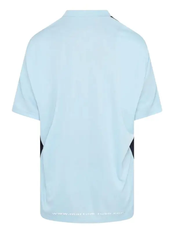 Martine Rose Numeric Print T-shirt - Blue