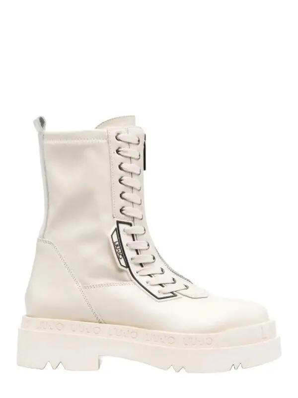 Liu Jo Love 22 Ankle Boots - White