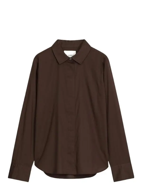 Closed Classic Buttoned Shirt - Brown