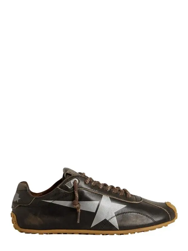 GOLDEN GOOSE Lace-up Sneakers - Black