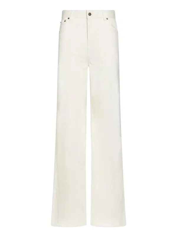 Chloé Loose-fitting Jeans - White