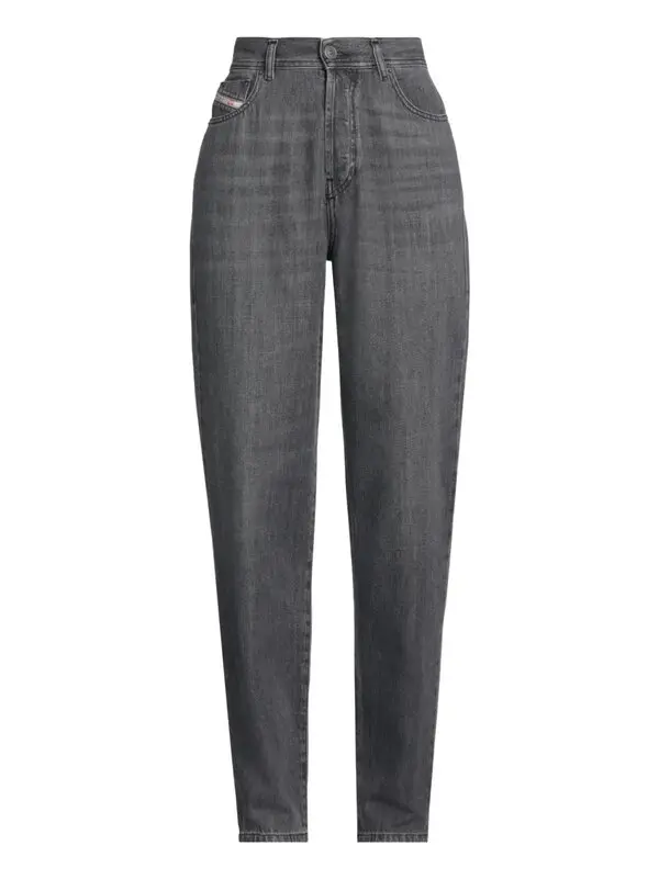 DIESEL® Mom Fit Denim Trousers - Grey