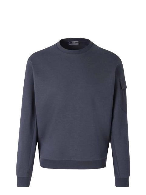 Herno Long Sleeve Crewneck Sweatshirt - Black
