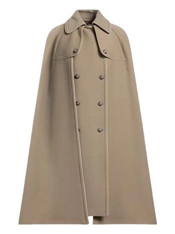 Dolce & Gabbana Sleeveless Wool Cape - Nude