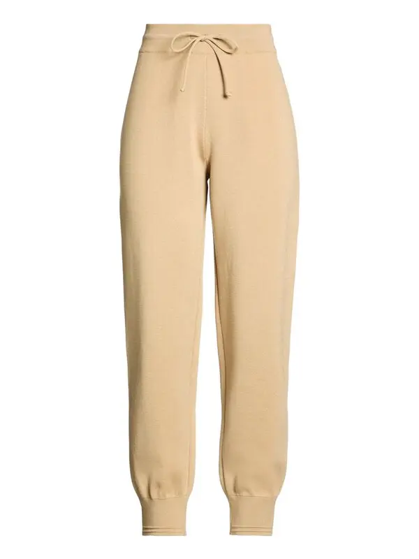 Burberry Tapered Knit Trousers - Sand-colored