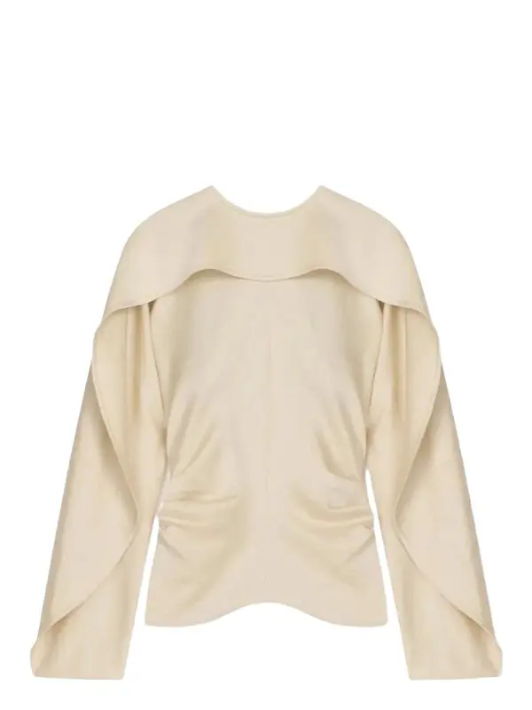 Nanushka Jamille Top - Nude
