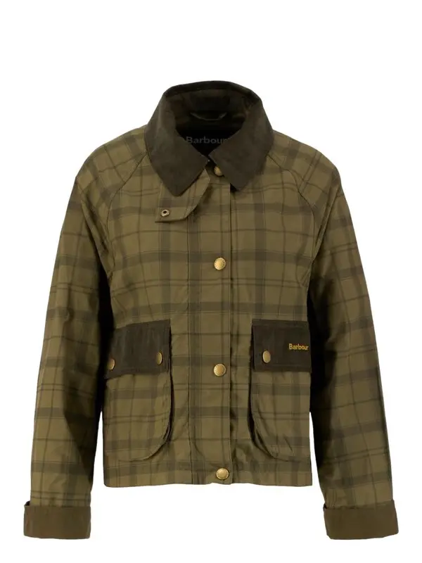 Barbour Cropped Beadnell Jacket - Green