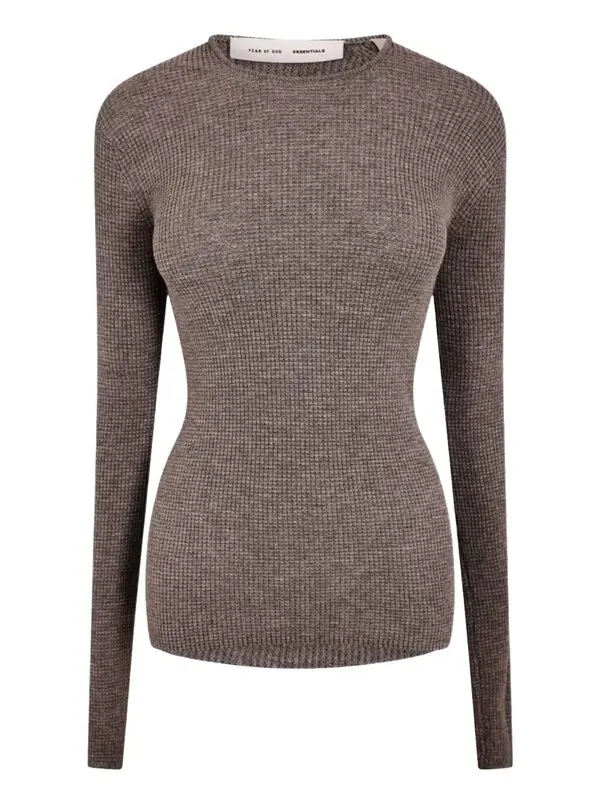 Fear Of God Long Sleeve T-shirt - Gray