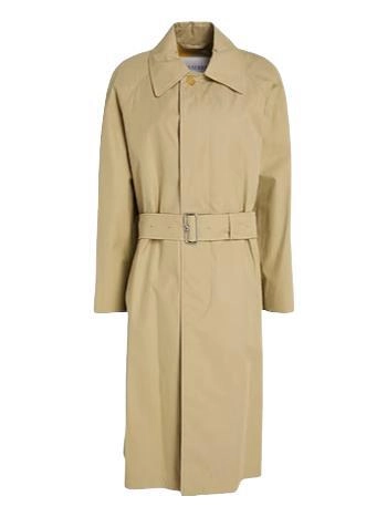 Burberry Gabardine Trench Coat With Belt - Khaki