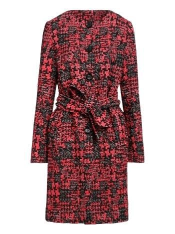 Dolce & Gabbana Tweed Coat - Red