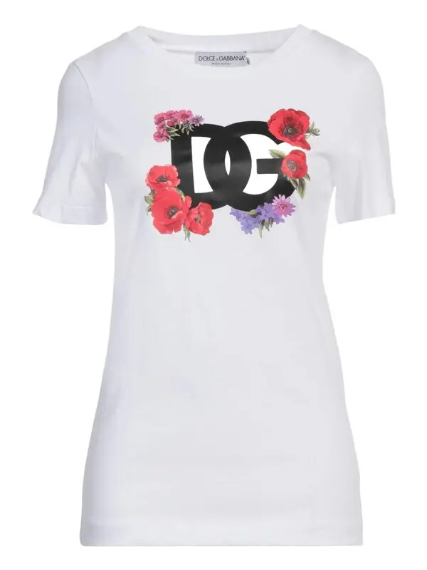 Dolce & Gabbana Printed T-shirt - White