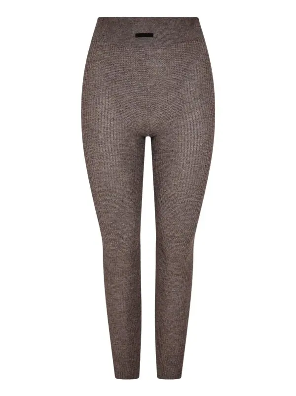 Fear Of God Waffle Leggings - Brown