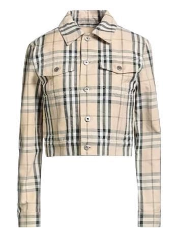 Burberry Classic Plaid Gabardine Jacket - No