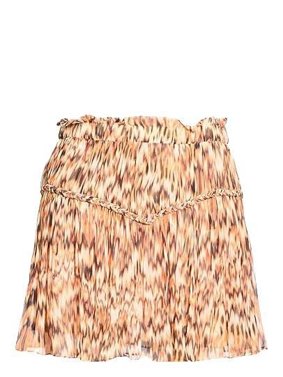 Isabel Marant Étoile Pleated Mini Skirt - Orange