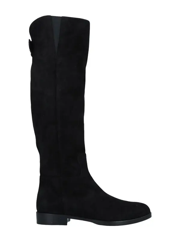Dolce & Gabbana Over-the-knee Suede Boots - Black