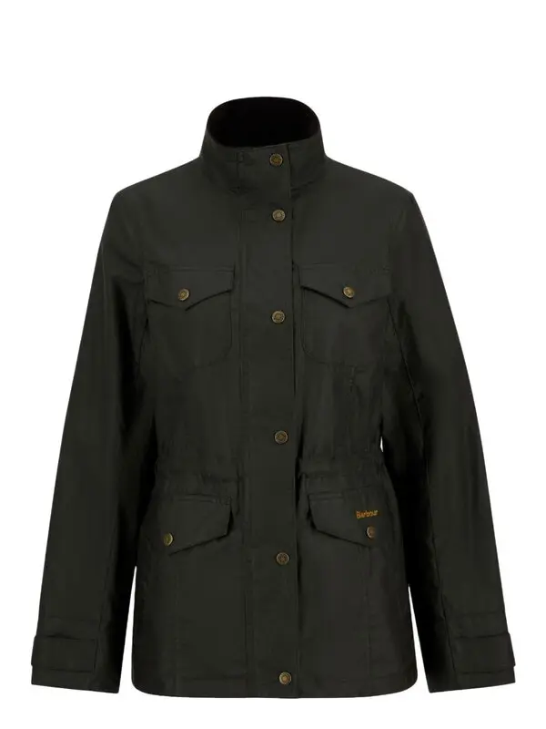 Barbour Summer Sapper Waxed Jacket - Black