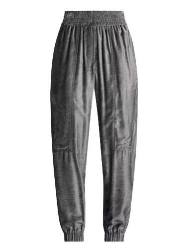 Brunello Cucinelli Velvet Jogger Trousers - Grey