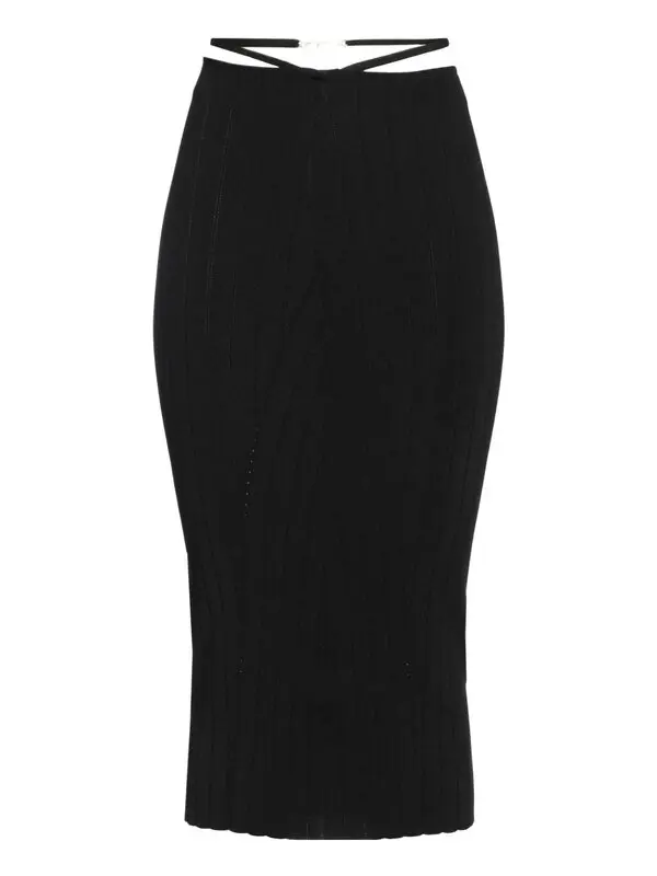 Jacquemus Midi Skirts - Black