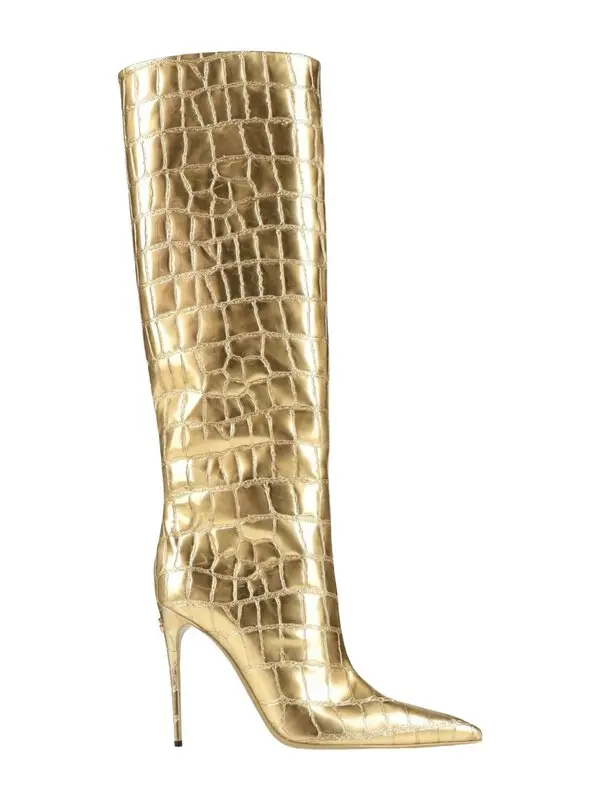 Dolce & Gabbana Over-the-knee Stiletto Boots - Nude