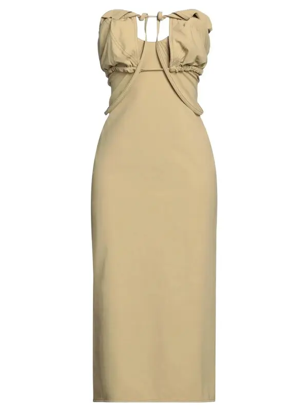 Jacquemus Sleeveless Maxi Dress - Green