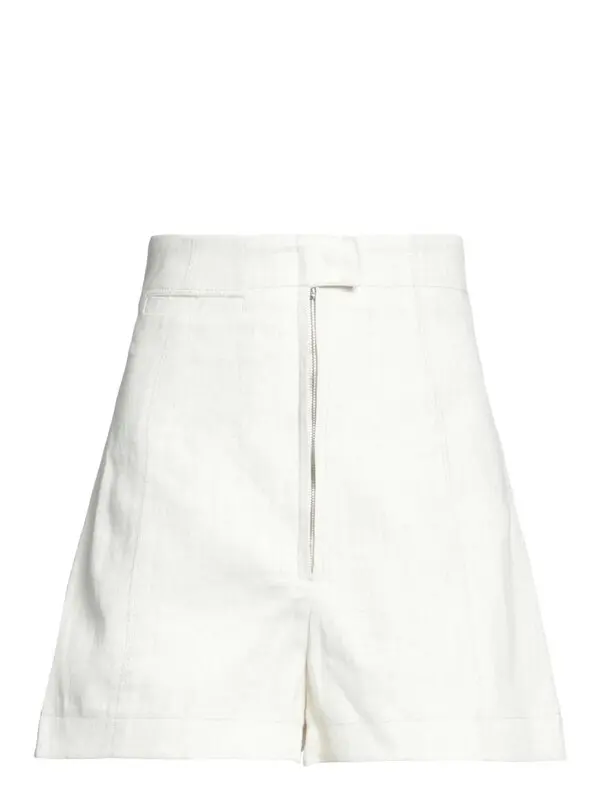 Jacquemus Simple Solid-color Shorts - Ivory