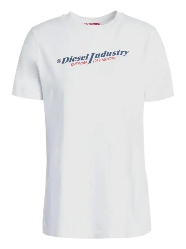 DIESEL® Printed Short Sleeve T-shirt - White