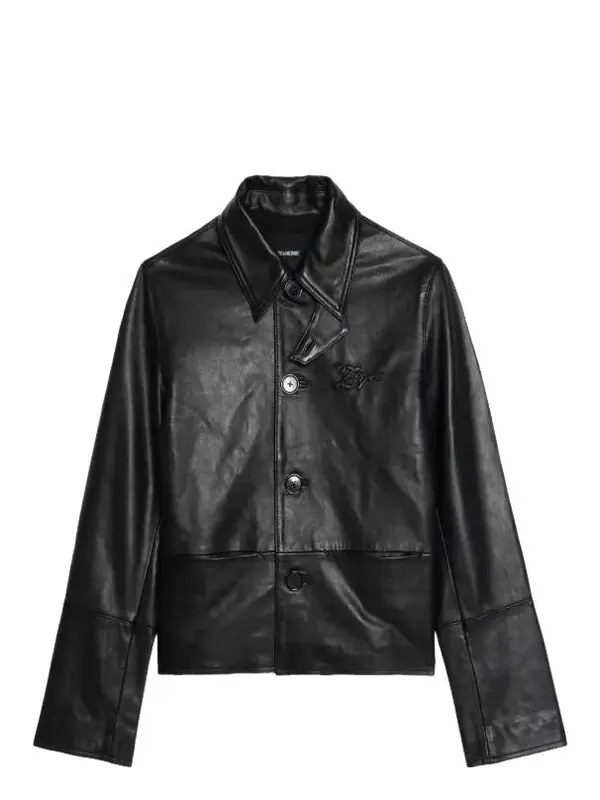 Zadig&Voltaire Lessa Button Jacket - Black