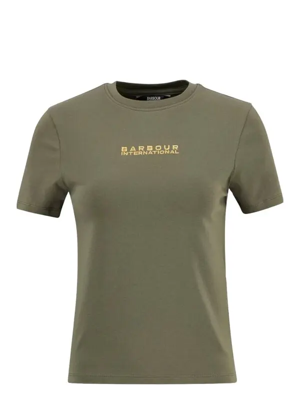 Barbour Logo Crew Neck T-shirt - Green
