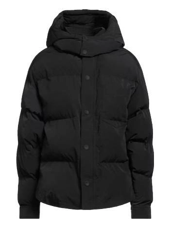 Jacquemus Down Puffer Jacket With Hood - Black