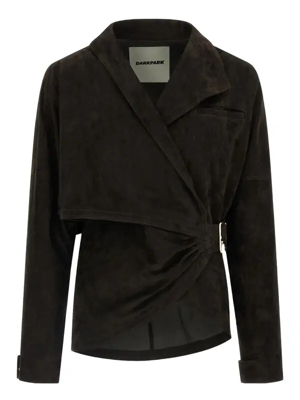 DARKPARK Cindy Suede Jacket - Black
