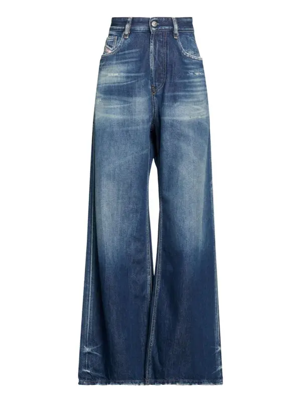 DIESEL® Wide-leg Jeans - Blue