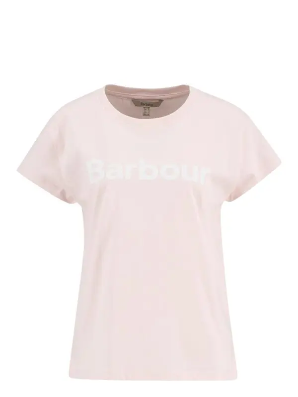 Barbour Hartland Logo T-shirt - Pink