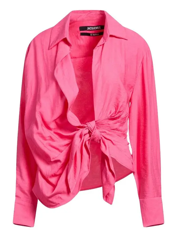 Jacquemus Solid Colour Shirts - Pink