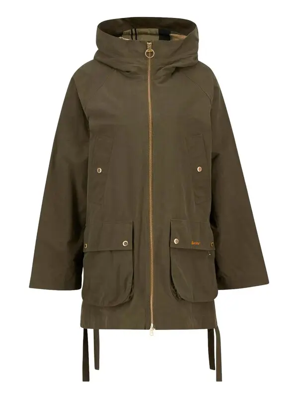 Barbour Hooded Casual Jacket - Brown