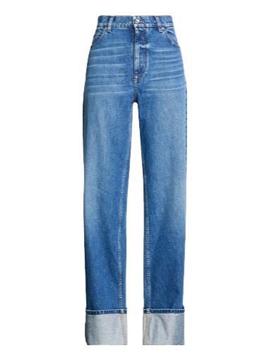 Dolce & Gabbana Straight Leg Denim Trousers - Blue