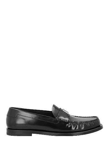 Dolce & Gabbana Patent Leather Loafers - Black