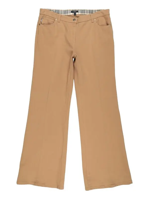 Burberry Loose Trousers - Camel
